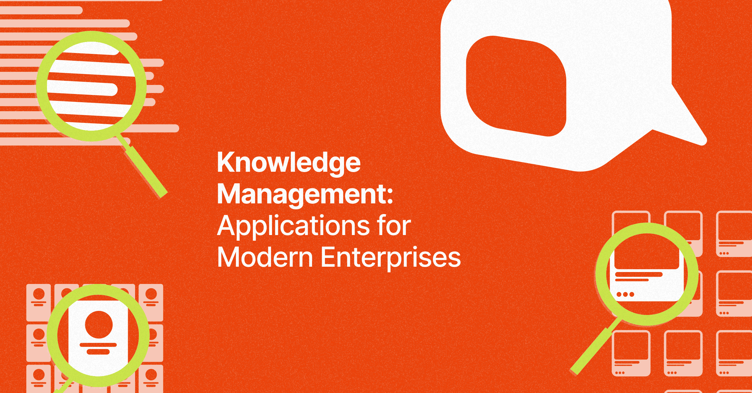 Knowledge Management: Applications for Modern Enterprises • Suprabit